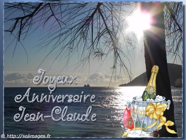 Jean-Claude / Anniversaire-prénoms / Cartes virtuelles | solimages