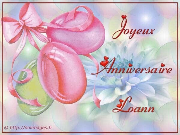 Loann / Anniversaire-prénoms / Cartes virtuelles | solimages
