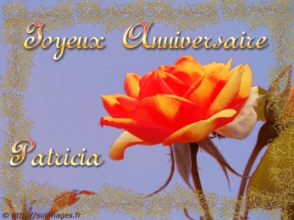 Patricia / Anniversaire-prénoms / Cartes virtuelles | solimages