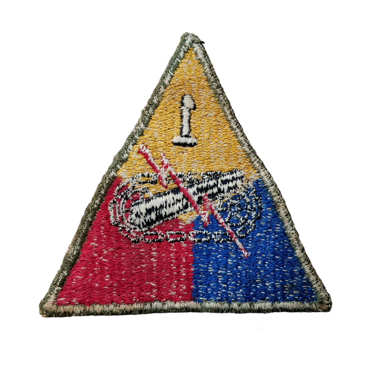 WWII US 1st Armored Division Patch | Clercq Militaria
