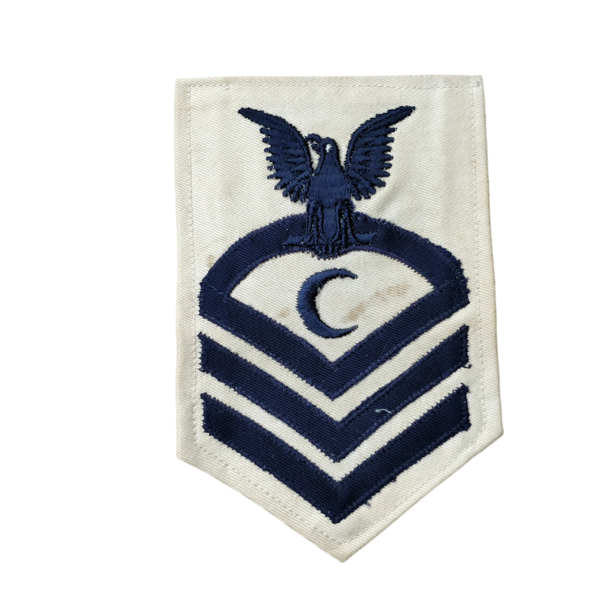 WWII US Navy Chief Petty Officer Cook Rank Patch | Clercq Militaria