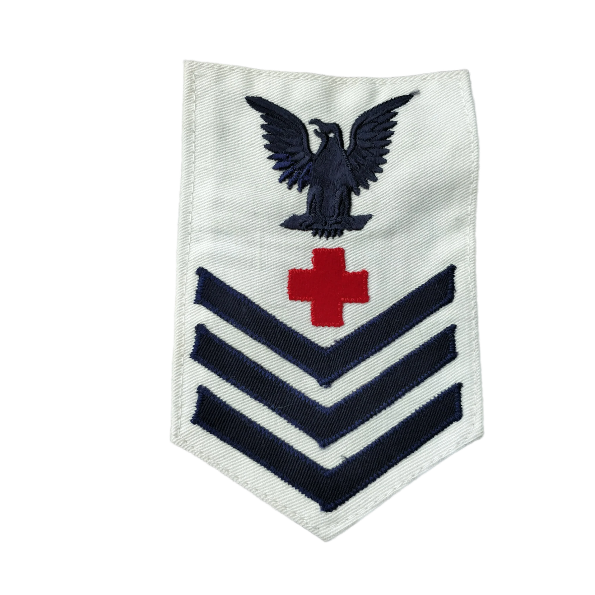 WWII US Navy Petty Officer 1st Class Pharmacist's Mate Rank Patch ...