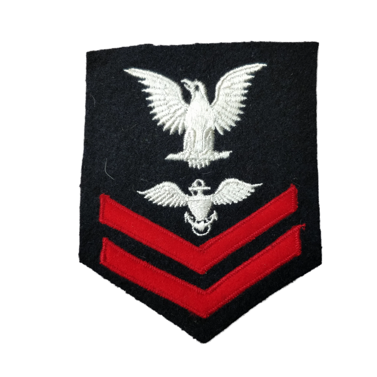 WWII US Navy Petty Officer 2nd Class Naval Pilot Rank Patch | Clercq ...