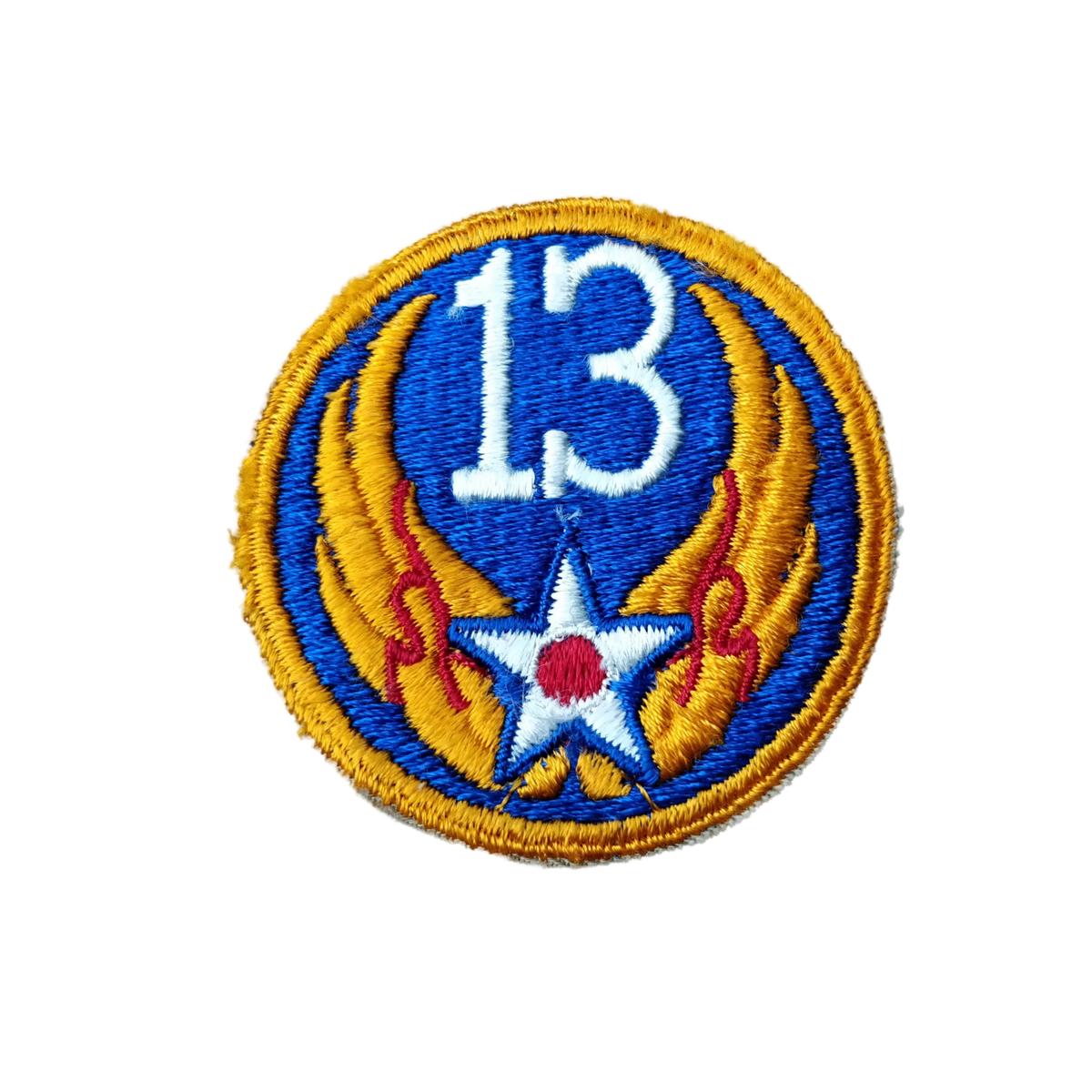 WWII USAAF 13th Air Force Patch Blueback | Clercq Militaria
