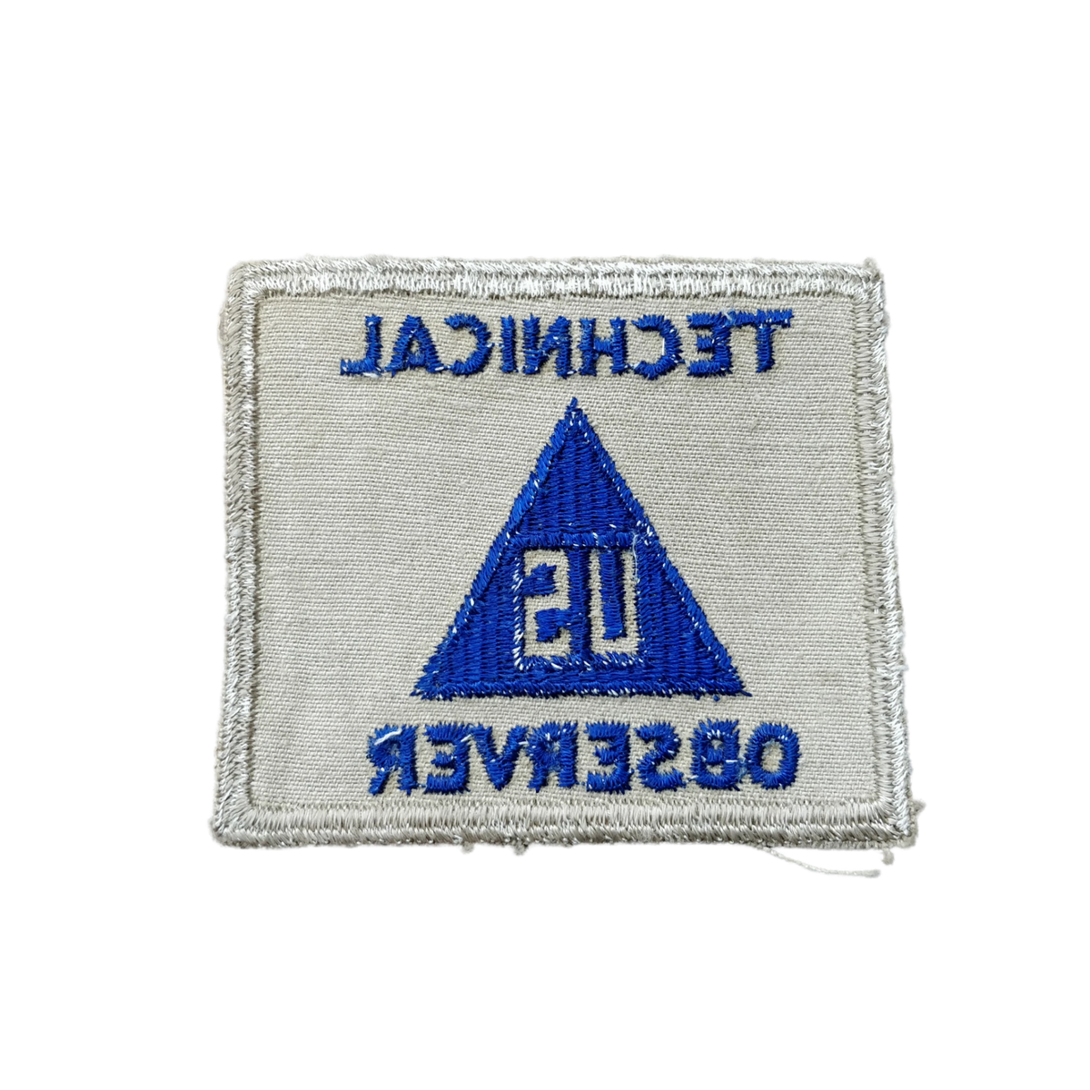 WWII US Non-Combatant Technical Observer Patch | Clercq Militaria