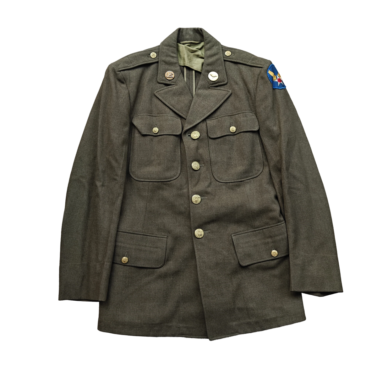 WWII USAAF Class A Jacket Named | Clercq Militaria