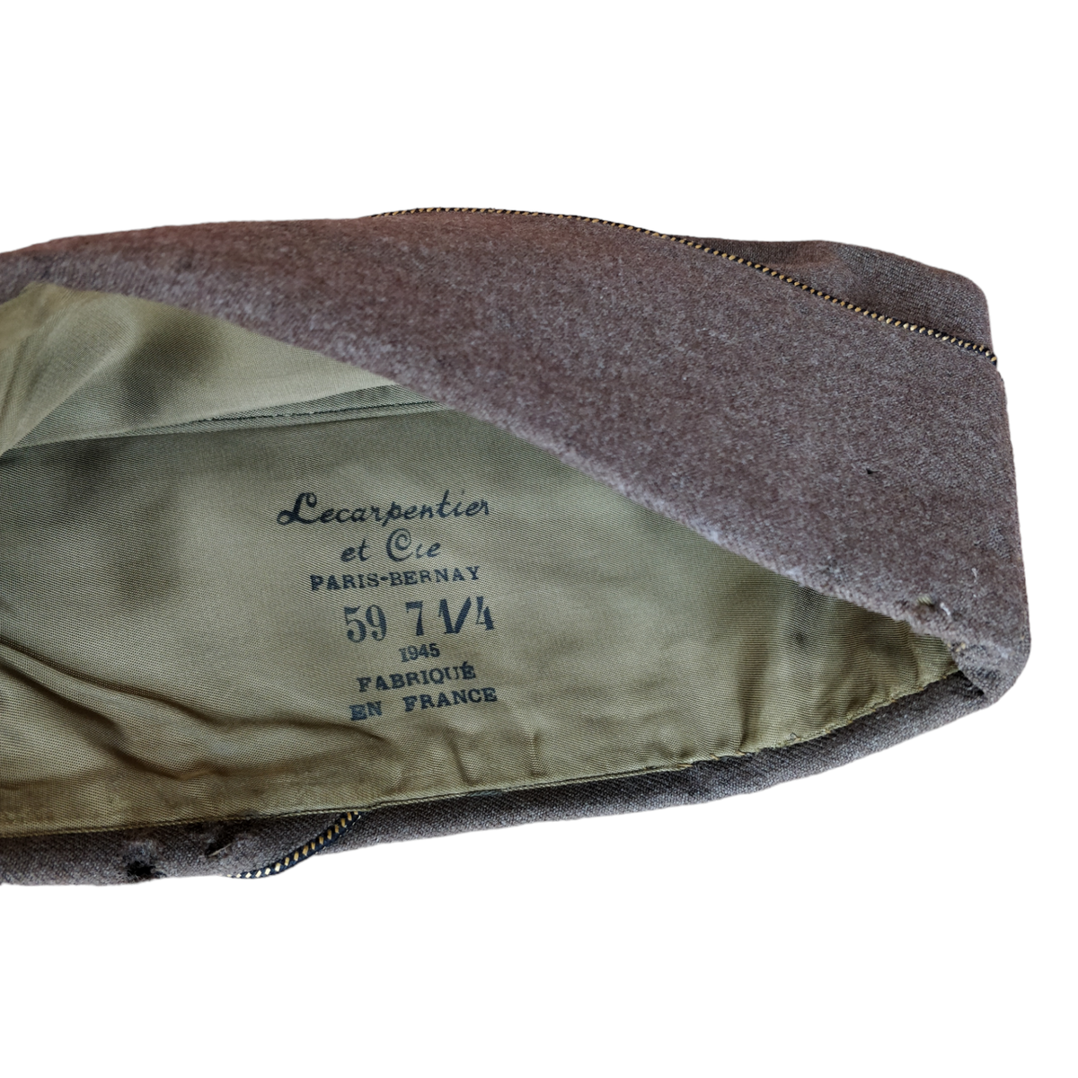 WWII US Officers Garrison Cap Paris | Clercq Militaria