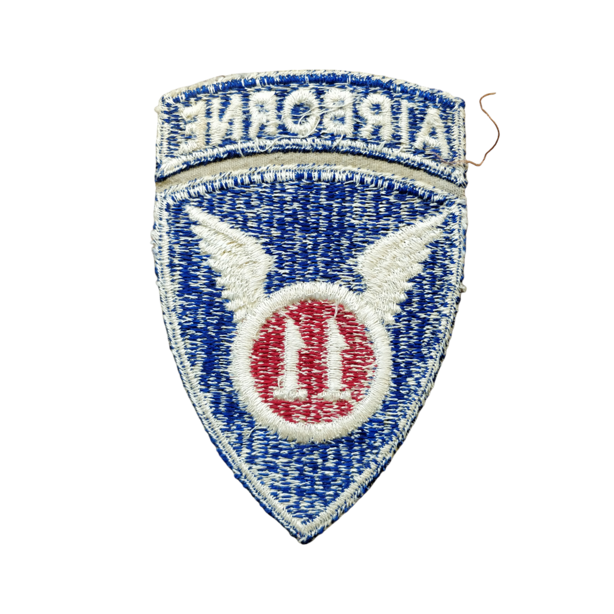 WWII US 11th Airborne Division Patch With Tab | Clercq Militaria