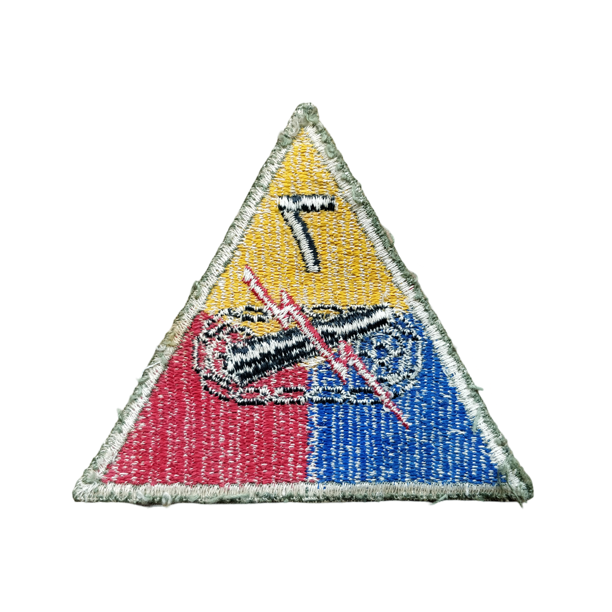 WWII US 7th Armored Division Patch | Clercq Militaria