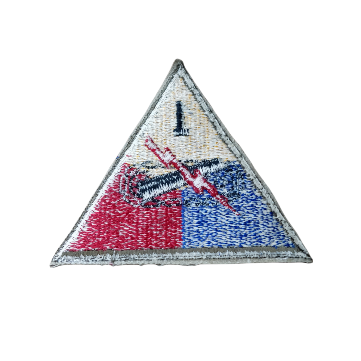 WWII US 1st Armored Division Patch | Clercq Militaria