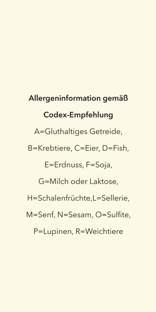 Speisekarte | Endodo