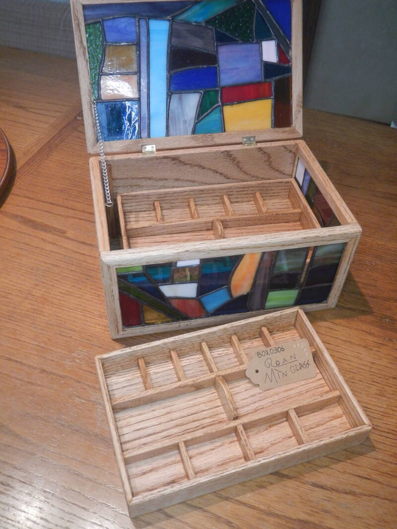 Jewelry and Keepsake box | Roan Mountain Glass