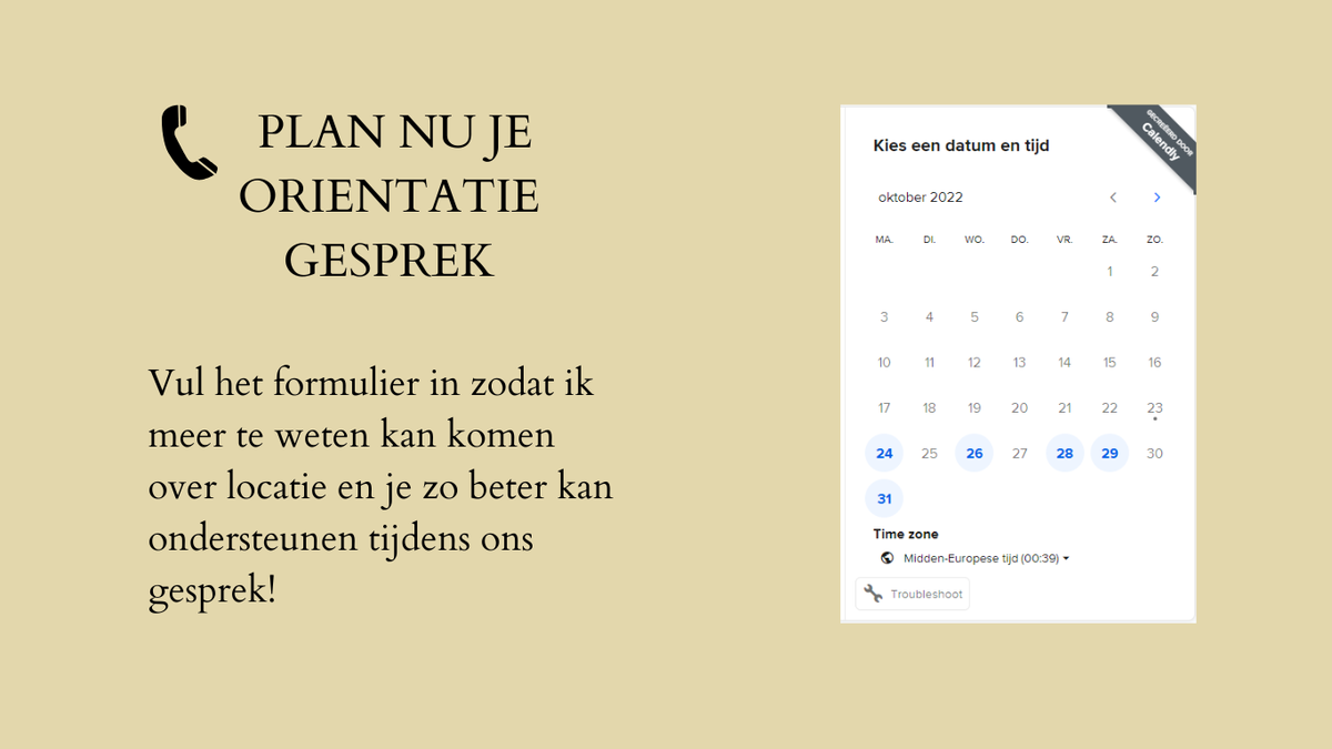 Orientatie gesprek | Project Happinezz