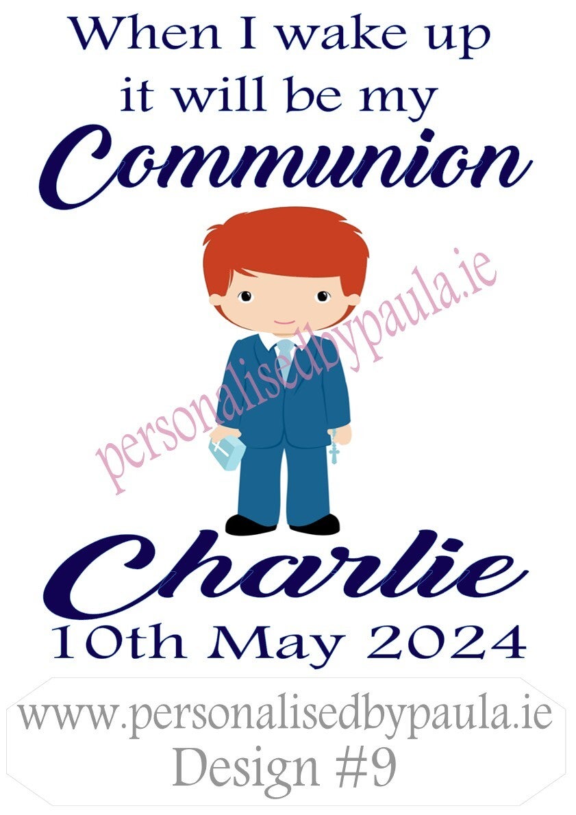 Personalised Communion & Confirmation