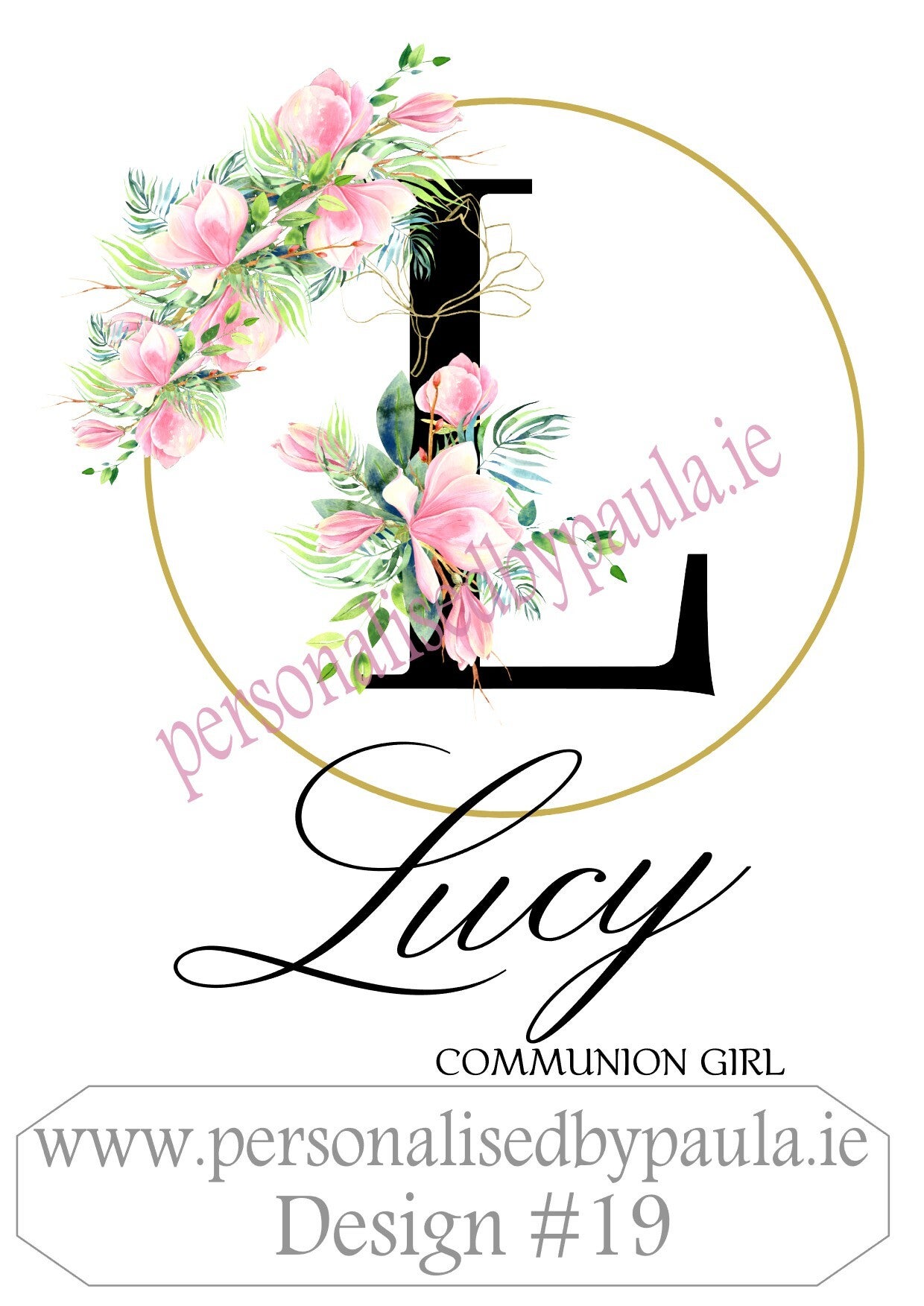Personalised Communion & Confirmation