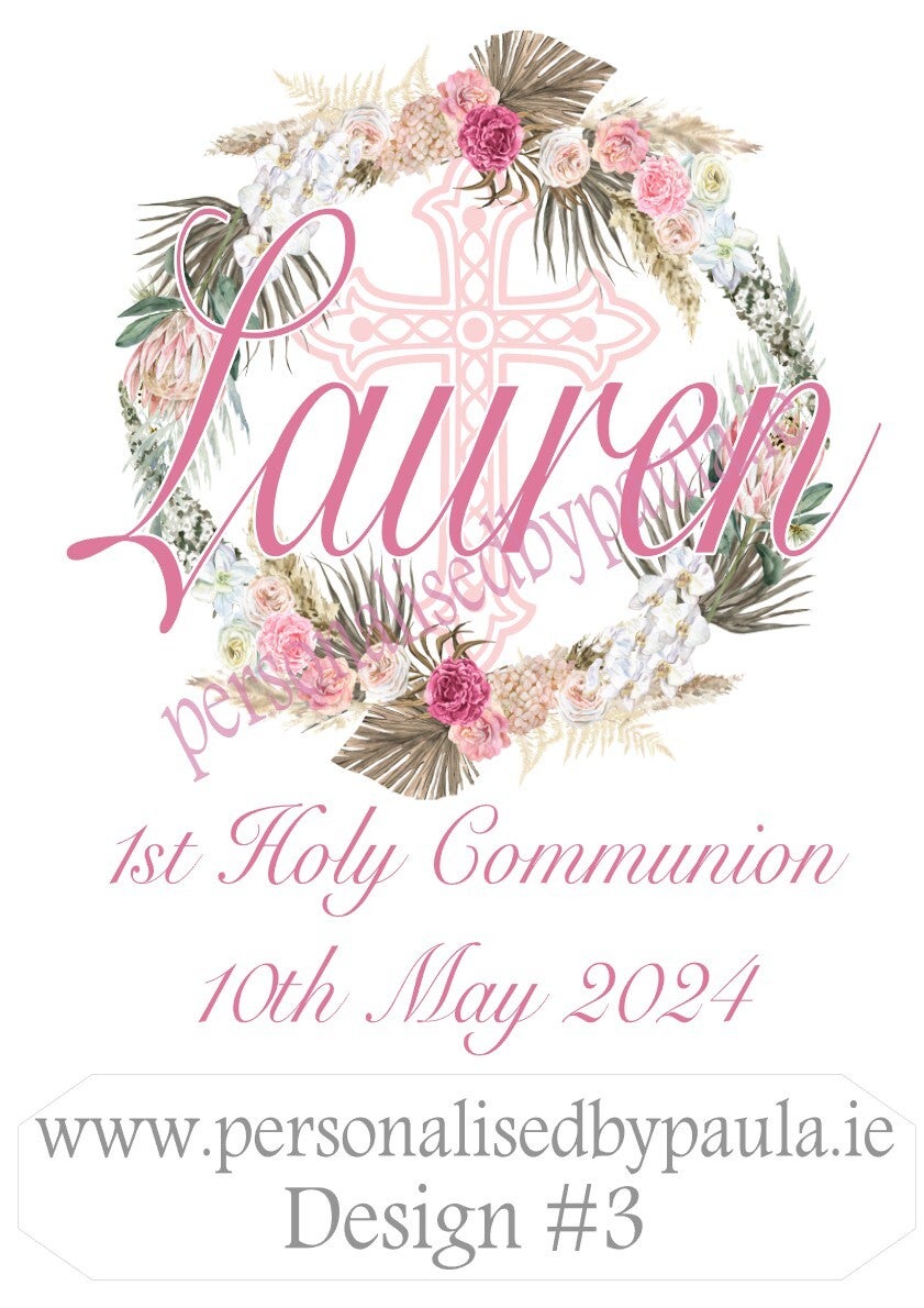 Personalised Communion & Confirmation