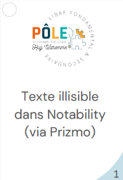 Texte illisible pour synthèse vocale / Tutoriels / Outils à gogo | Pôle ...