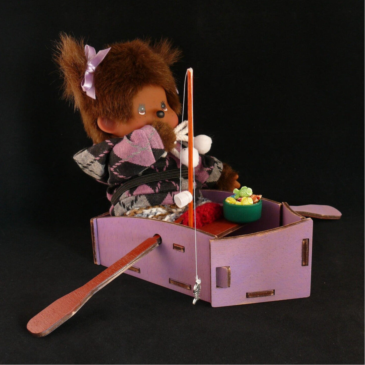 Bateau Kiki et Monchhichi
