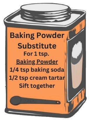 Basic Baking Equivalents and Conversions