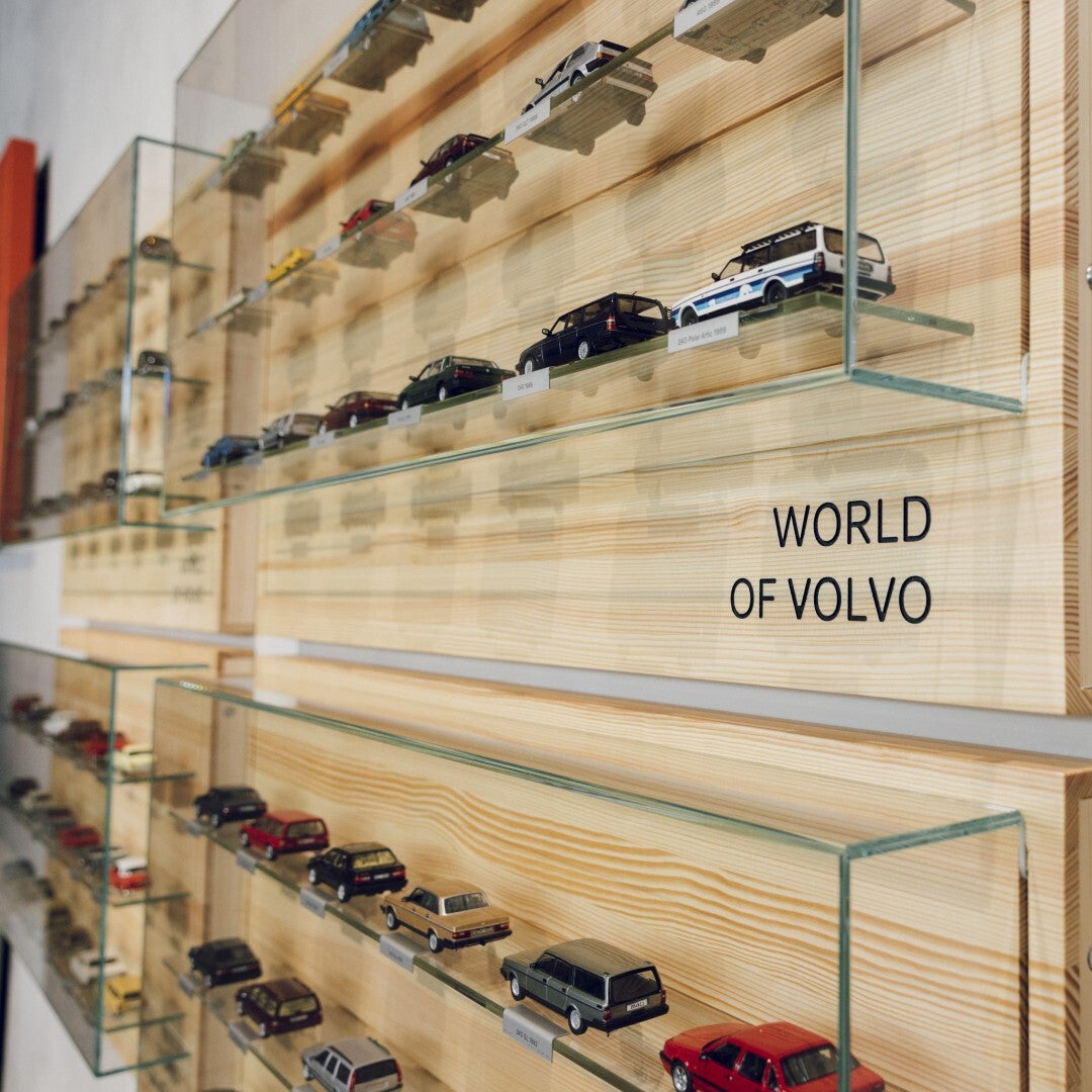 Volvomodelcars on display in World of Volvo Göteborg | Nygard ...