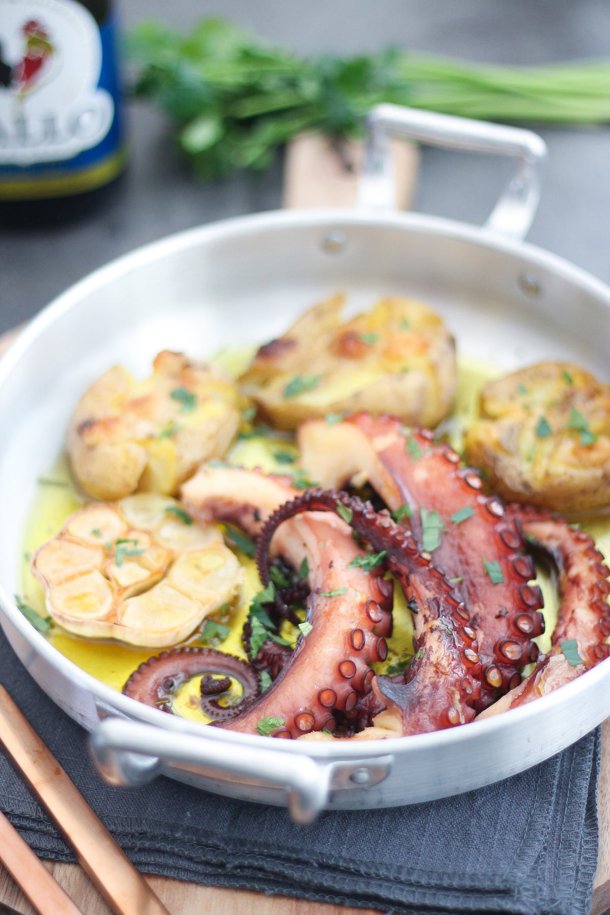 Gegrilde Octopus (Polvo À Lagareiro) / Hoofdgerecht / Recepten | Wat ...