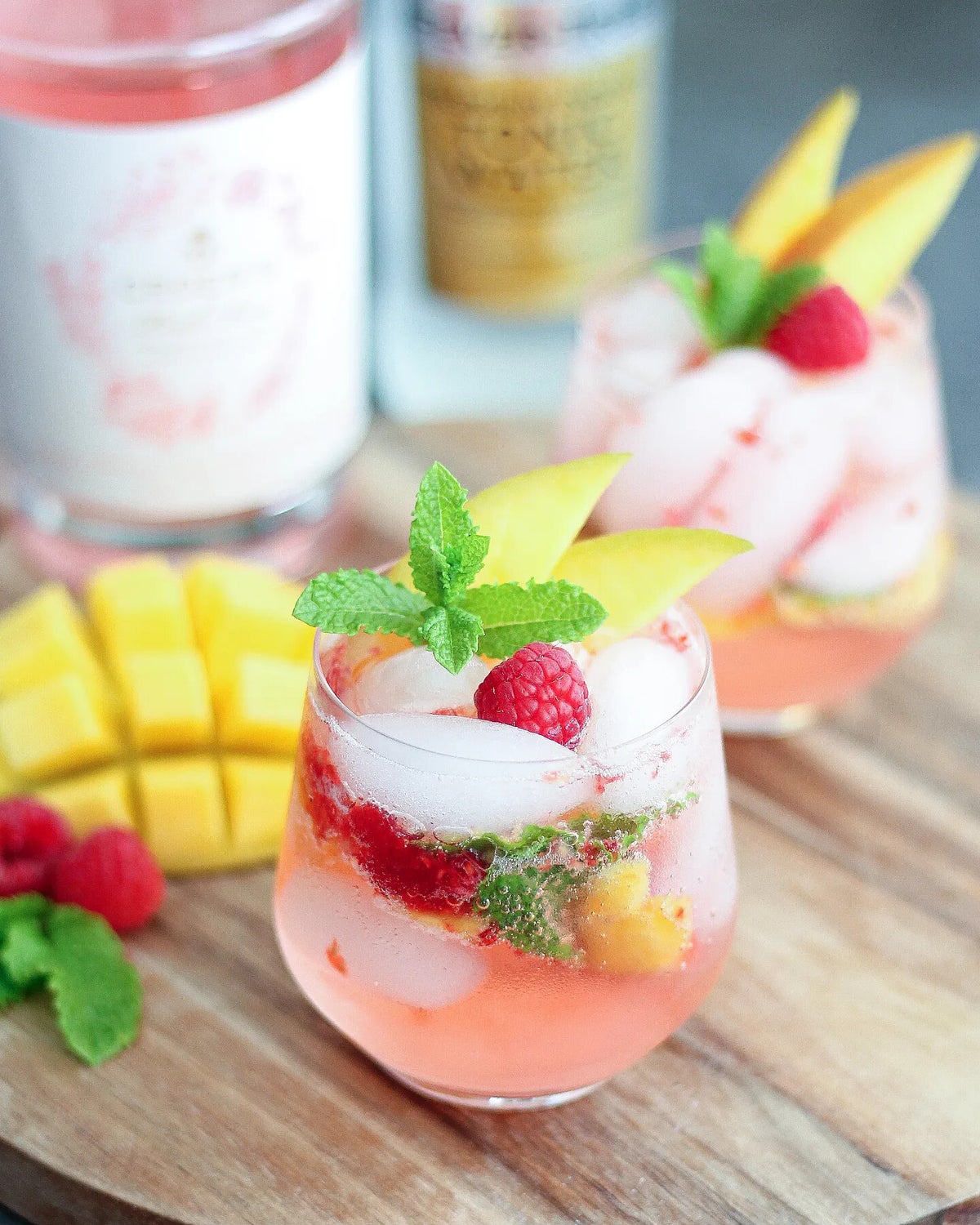 Raspberry - Mango Virgin Mojito / Drinks / Recepten | Wat Eet Elisa