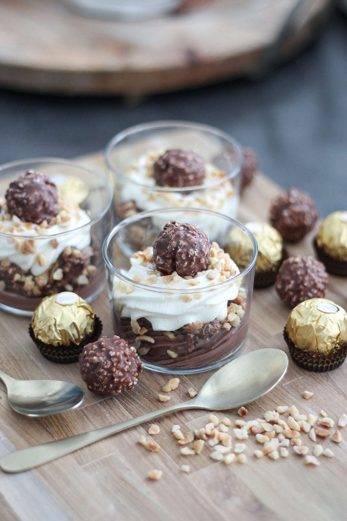 Ferrero Chocolate Dessert / Zoet / Recepten | Wat Eet Elisa