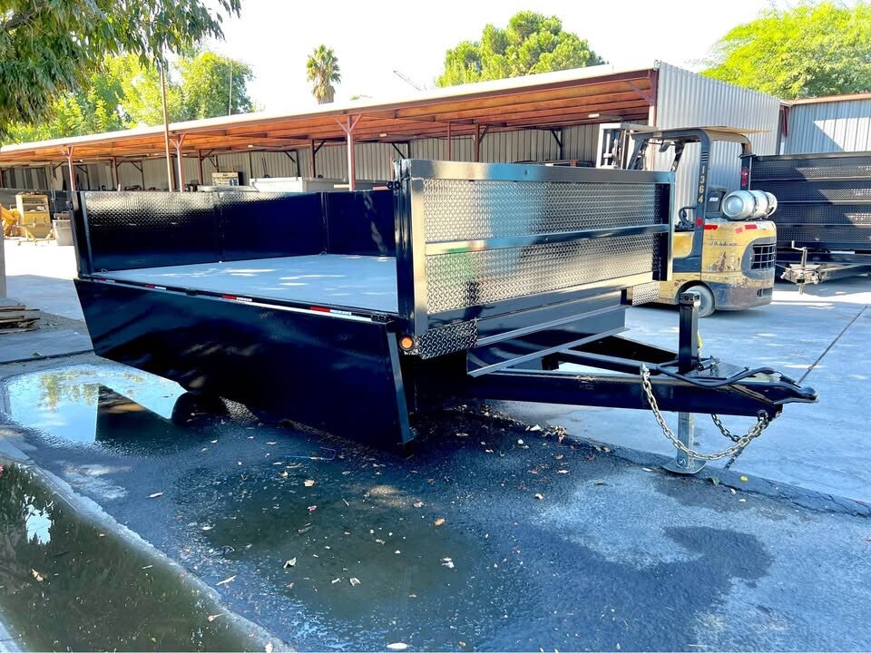 Pallet Dump Trailer | RJ CUSTOM TRAILERS LLC