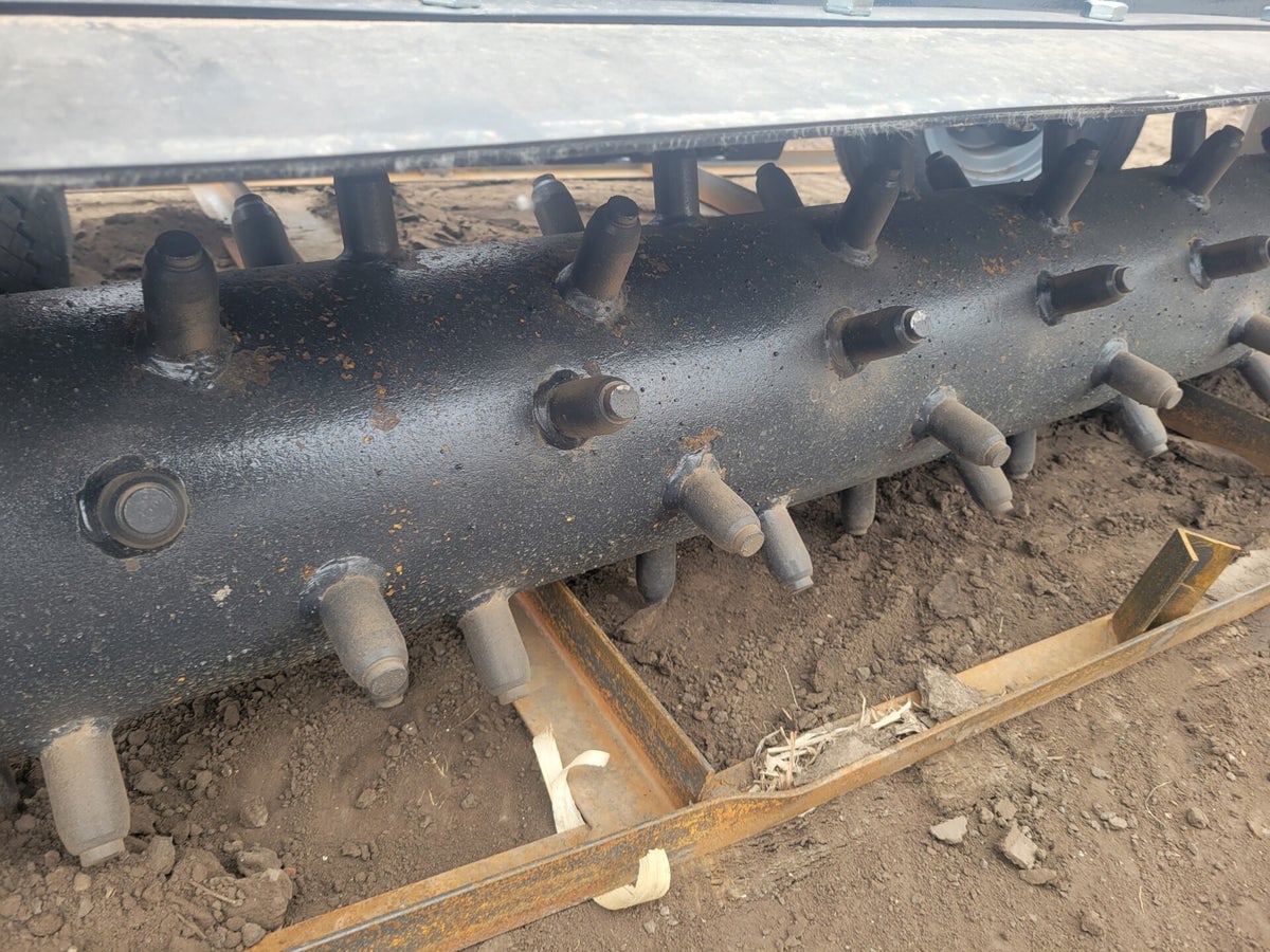 Landhonor 72" power rake, harley rake | Moore Attachments