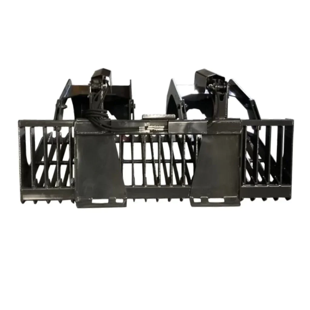 Stout 82-3 rock bucket grapple | Moore Attachments