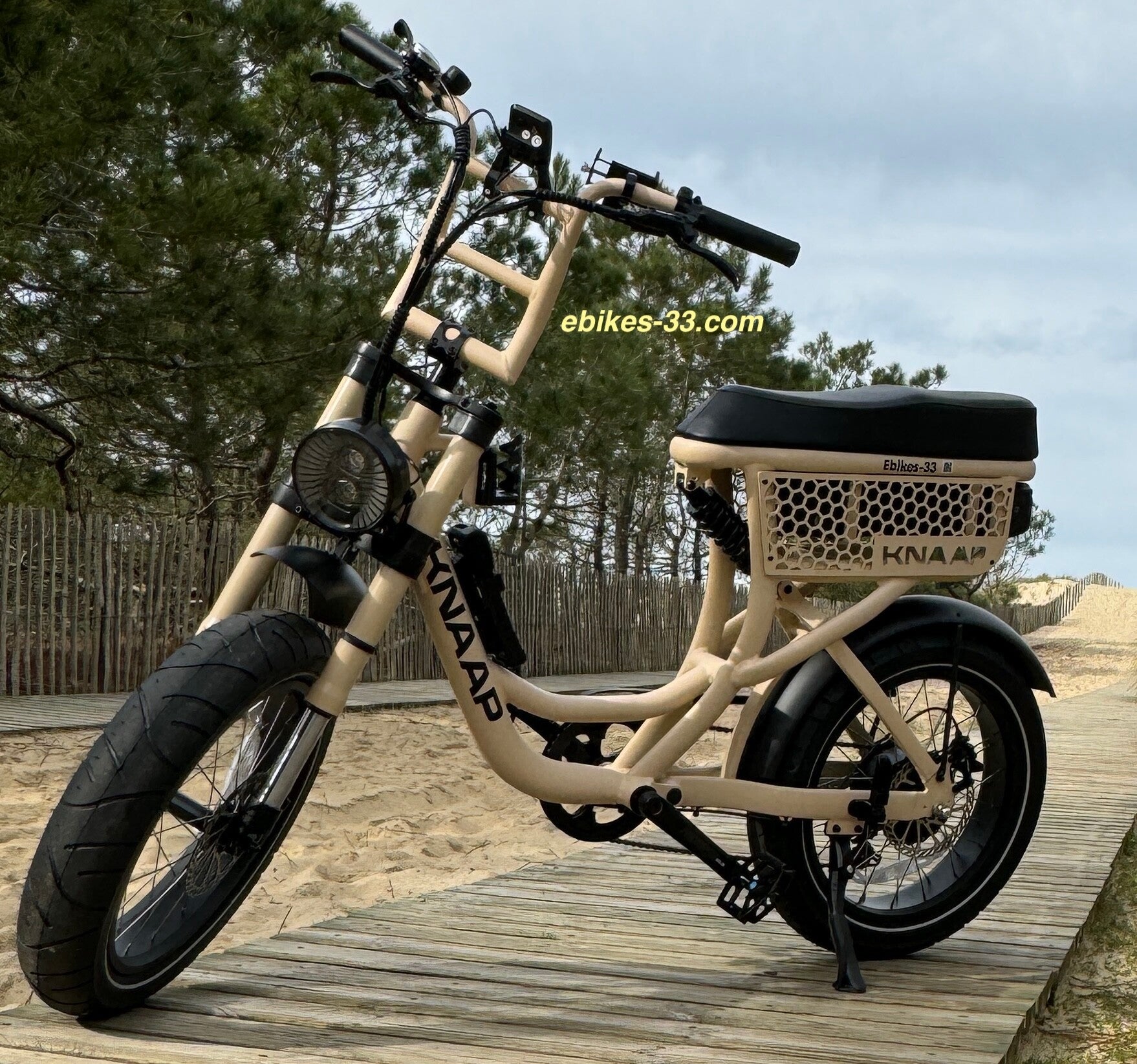 Vélo fatbike électrique biplace Ebikes-33 | Elwing | Knaap neuf et occasion