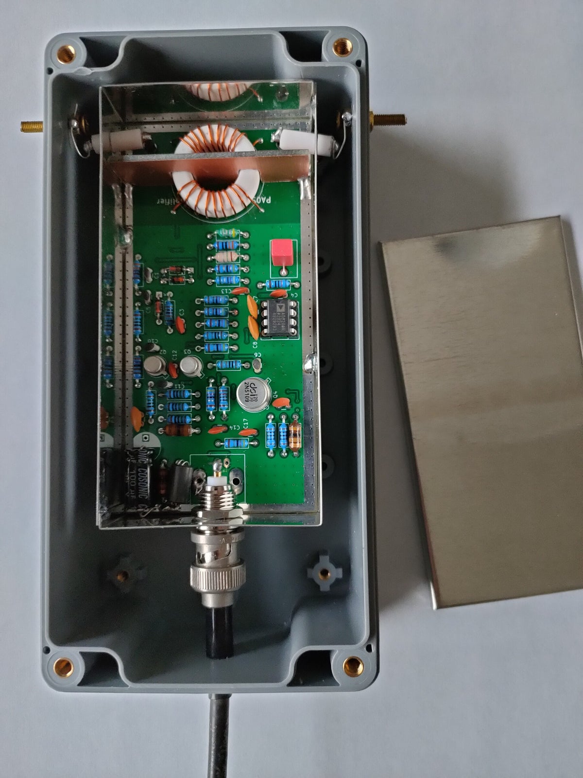 Broadband amplifier / Technical information HF bands | WebSDR_Maasbree