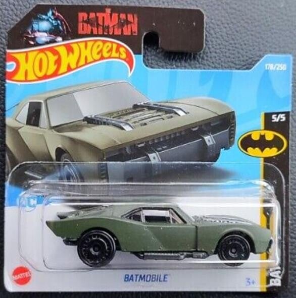 Hot Wheels Batman 5/5 Type Batmobile Groen | Mijnonlinemarkt.be