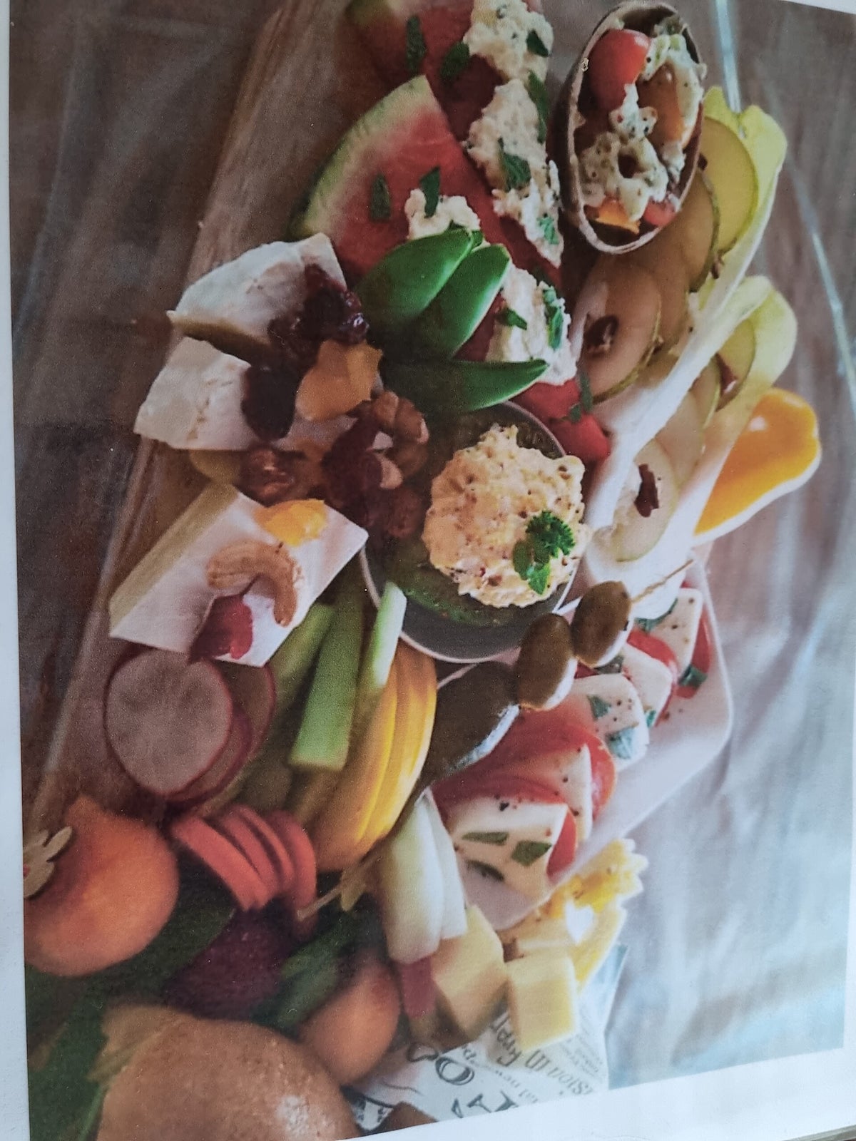 Tapasplank: "veggie". / Tapasplanken | Apetito