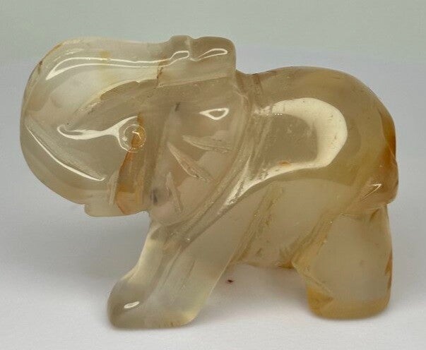 Elephant - Banded Agate | Polly's Crystals
