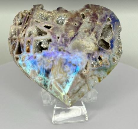 Heart (medium) - Aura Sphalerite | Polly's Crystals