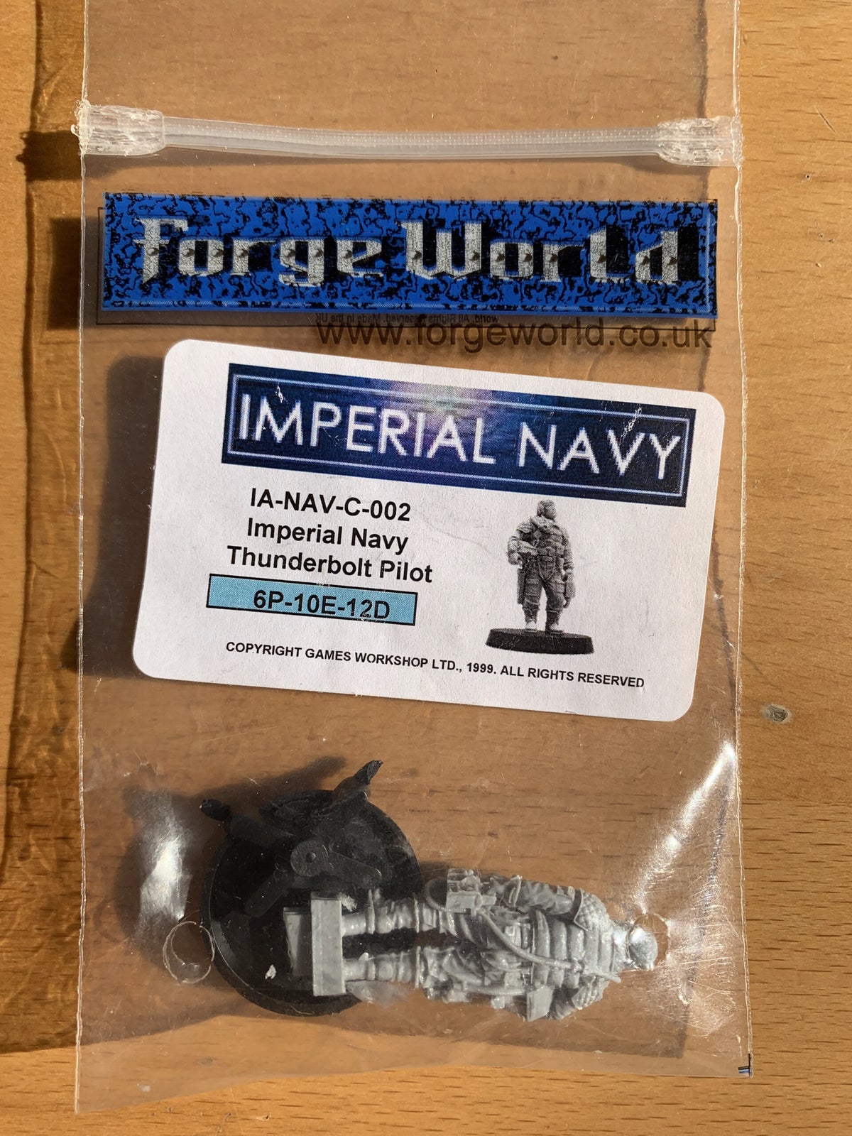 Forgeworld - Event Only Imperial Navy Thunderbolt Pilot | Ancient-Hammer