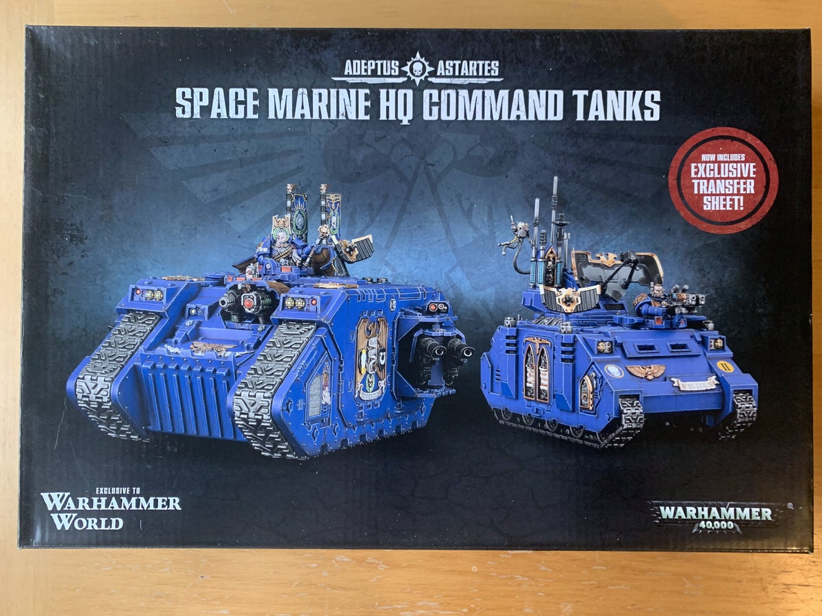 Warhammer World Exclusive: Command Tanks. | Ancient-Hammer