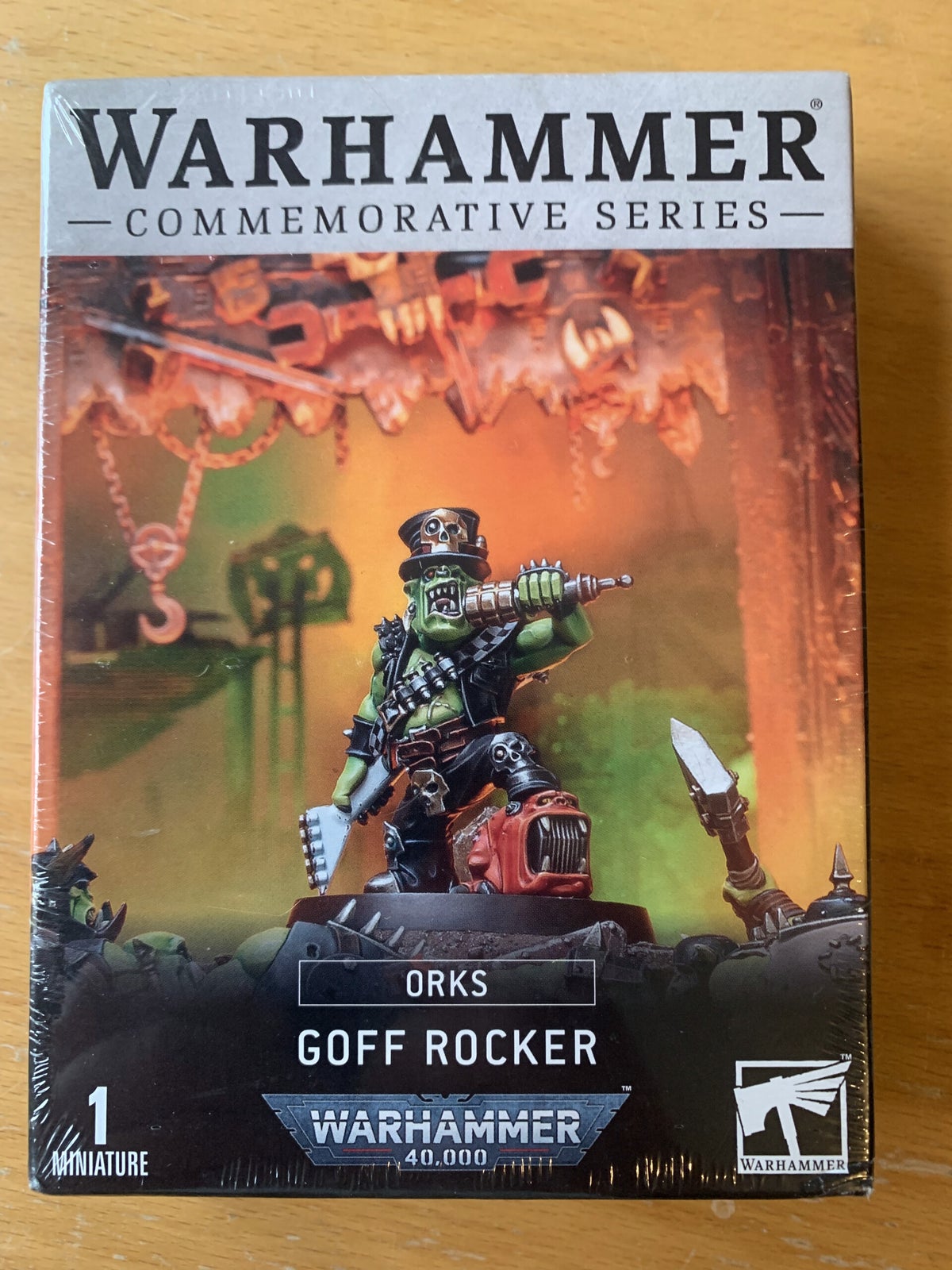 Warhammer Festive Model: Goff Rocker (Space Orks) | Ancient-Hammer