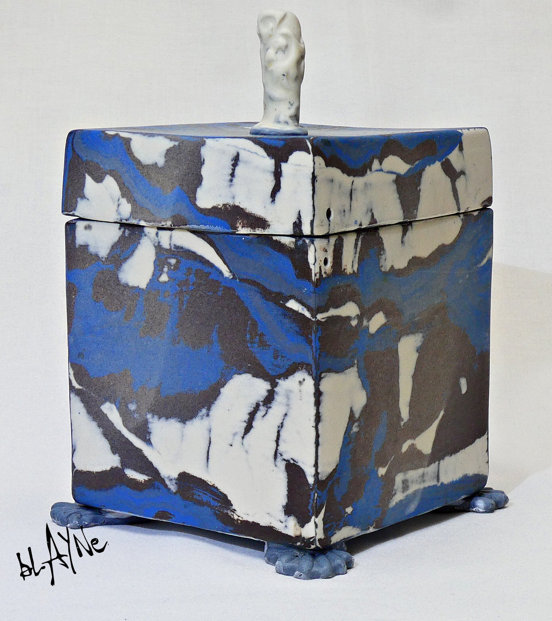 Porcelain with colour. | Blayne Knox Ceramics.