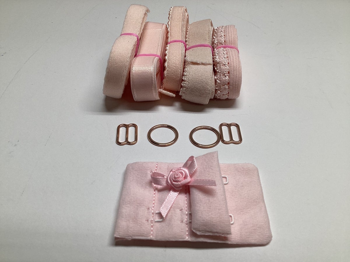 13mm Baby Pink Elastic Kit | Bratastic fabrics