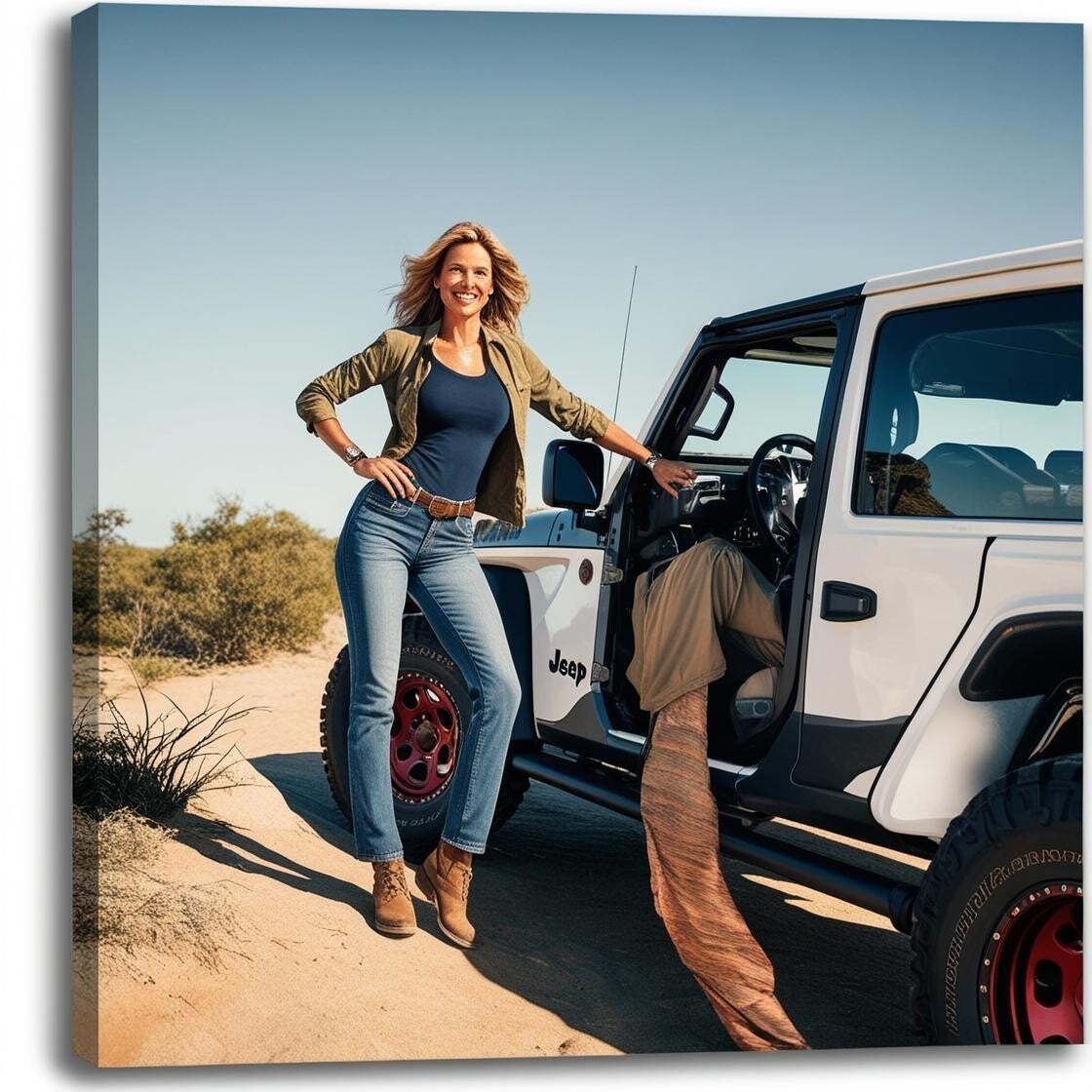 Jeep Wrangler Girl