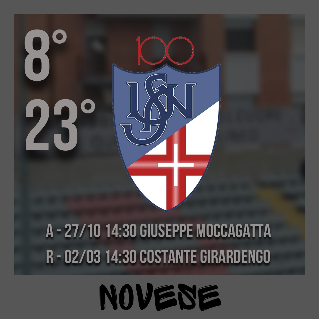 Conosciamo meglio la Novese, dallo scudetto fino a oggi. (Con Urlo ...