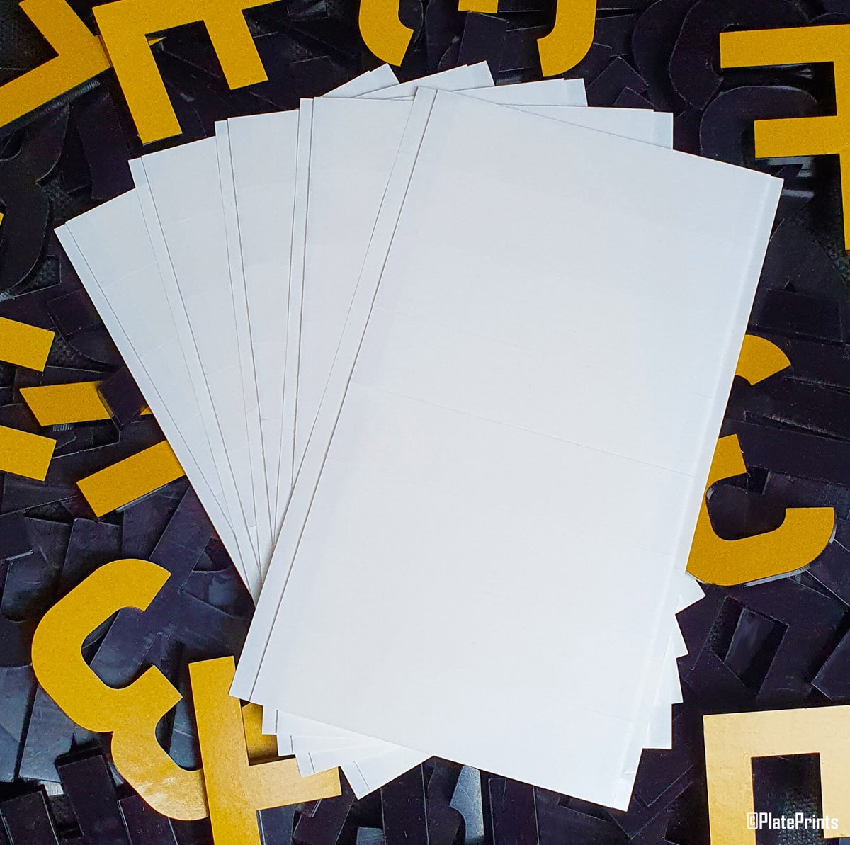 Plate Prints | Product Range | 3D Plates | 4D Plates | Number Plates