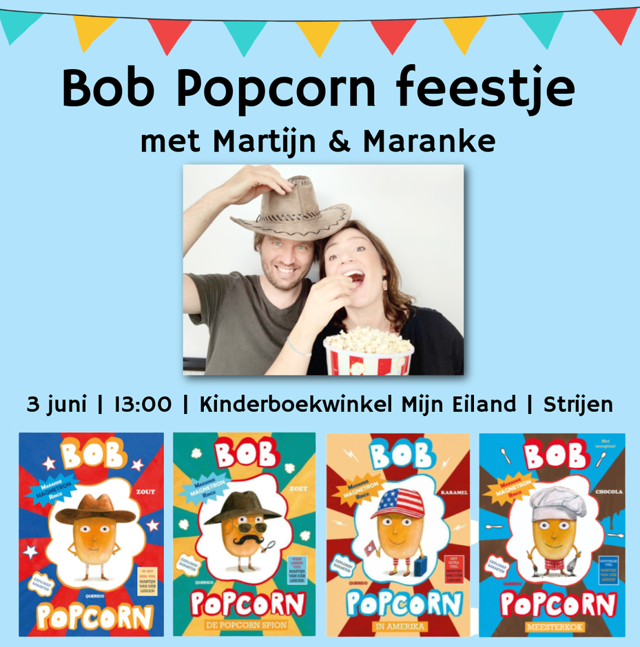 Bob Popcorn feestje Hoeksche Waard / Nieuws | Bob Popcorn
