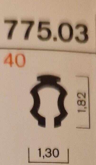 Incabloc Spring 775.03 | SpareParts-Watches