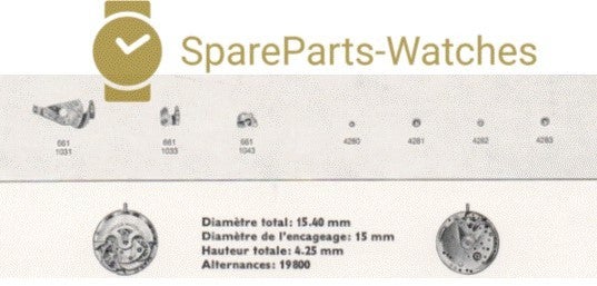 Omega 661 | SpareParts-Watches