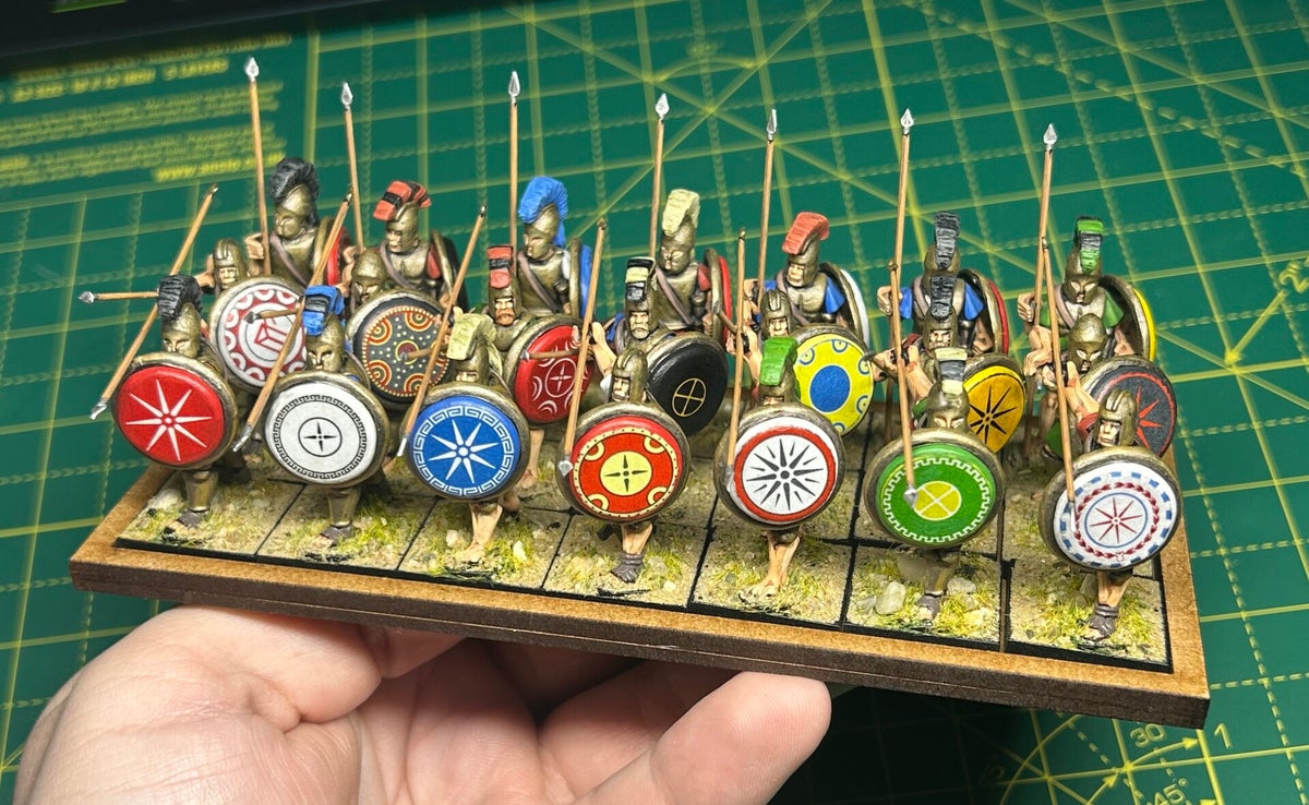 Greek Hoplites in Macedonian service... / Gallery | WiP Games and ...