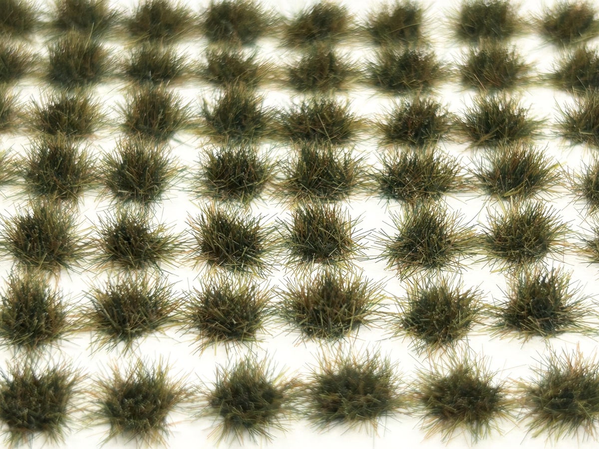 Self Adhesive Grass Tufts - 4mm Muddy (Small Spread Offer x 280) | WiP ...