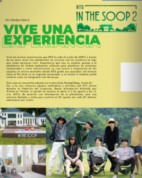 El artículo de In The Soop me inspiró a cumplir mi sueño. / Blog BTS y Corea RT | Revista de ...